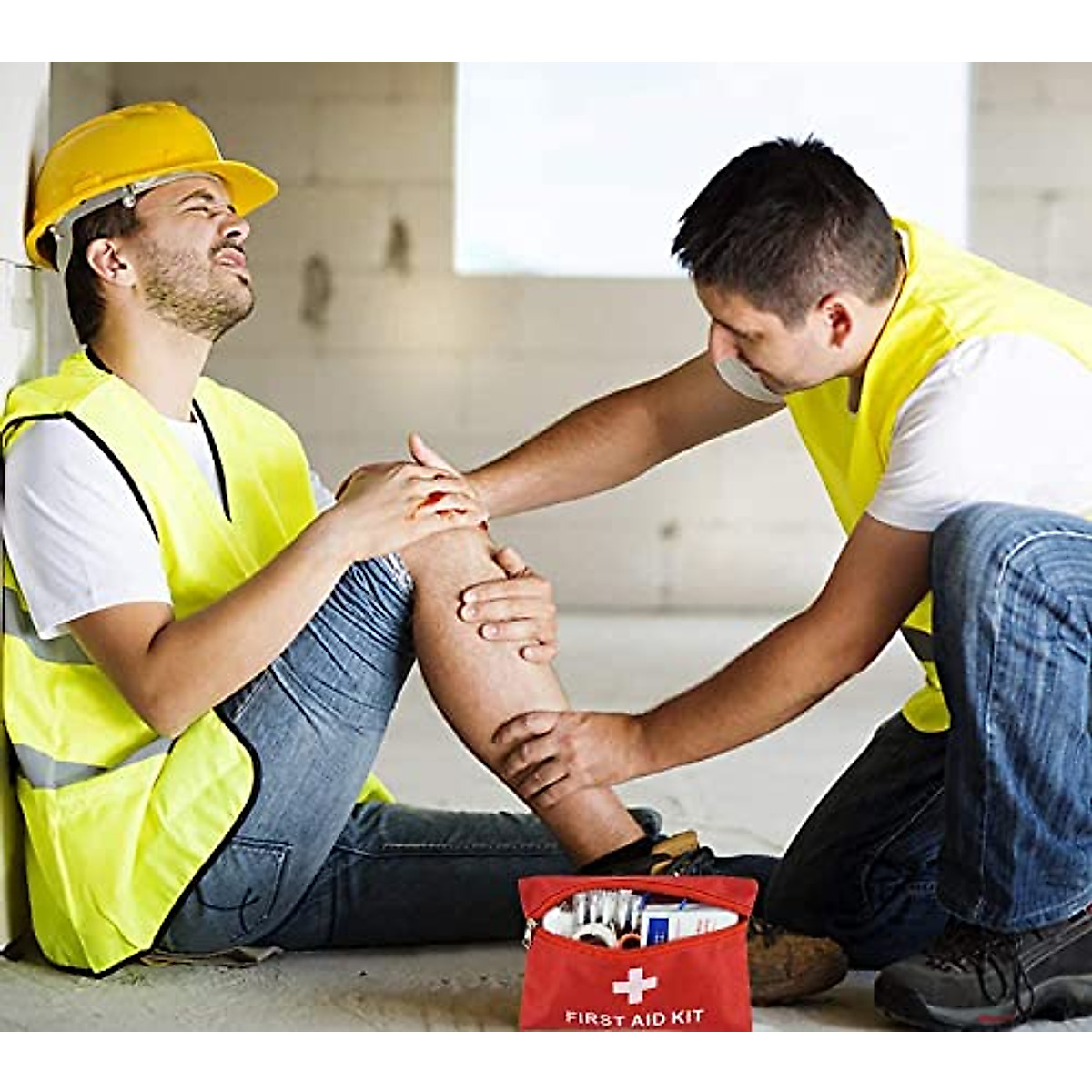 AOUTACC 12 Pack Mini First Aid Kit Empty Bag, Travel Empty First Aid Kit Pouch Bag for Emergency at Home, Office, Car, Outdoors, Boat, Camping, Hiking(Bag Only)