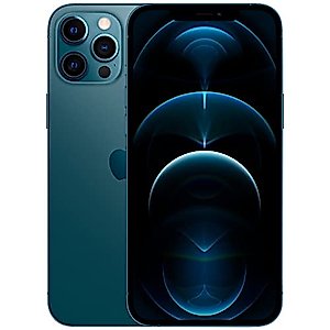 Apple iPhone 12 Pro, 256GB, Pacific Blue - Fully Unlocked (Renewed)
