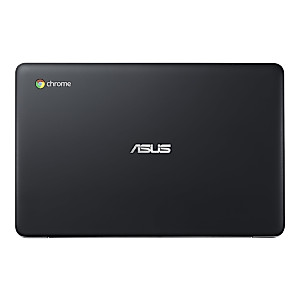 ASUS C200MA Chromebook 11.6 Inch, Intel Dual Core, 4GB RAM, 16G EMMC + TPM (Black)