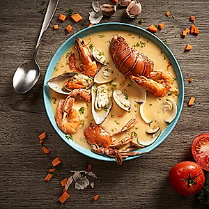 Homestockplus 50 Oz Large Cereal Bowls, Unbreakable Salad Bowl Set of 6, Sturdy and Stackable Serving Bowls, Microwave Dishwasher Safe Color Bowls Set for Oatmeal, Soup, Ramen, Salad, Snack -6 Colors