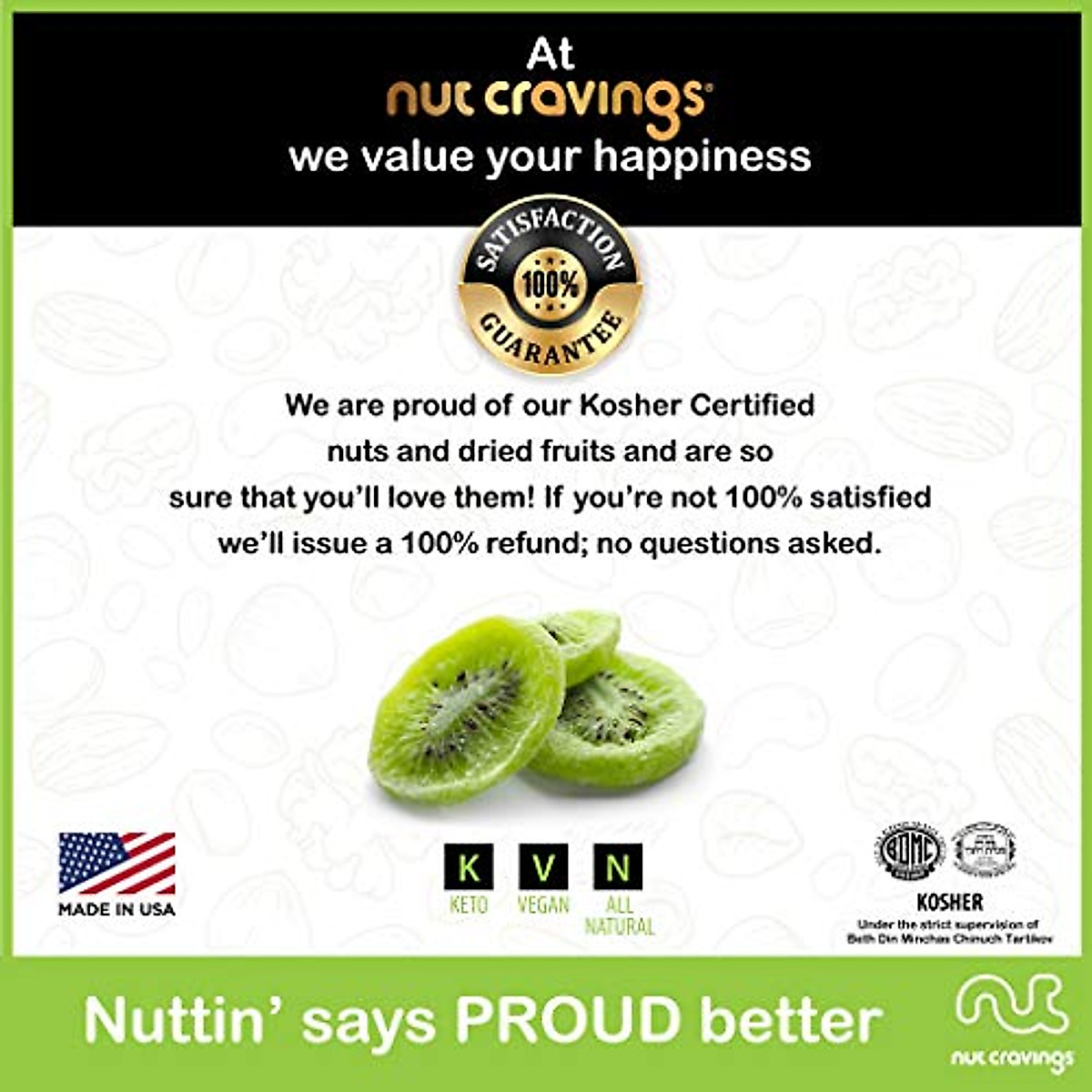 Dried Fruit & Mixed Nuts Gift Basket in Reusable Wooden Pear Tray + Ribbon (9 Assortments) Purim Mishloach Manot Gourmet Food Bouquet Platter, Birthday Care Package, Healthy Kosher Snack Box