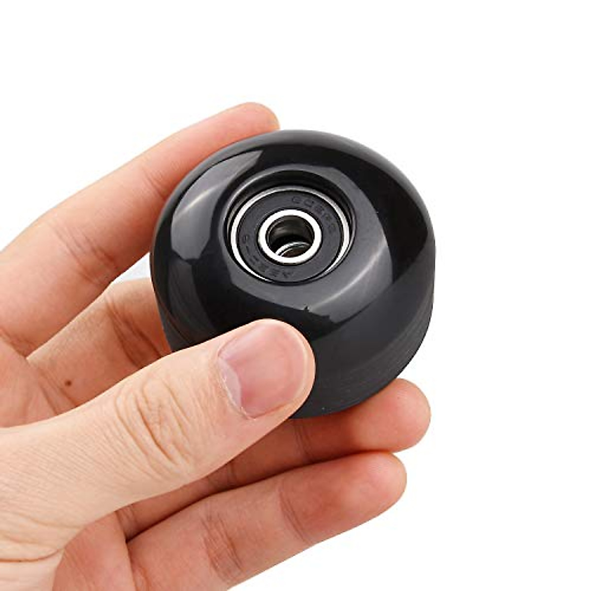 TOBWOLF 4 Pack 52mm x 32mm 95A Skateboard Wheels, Street Skateboard Wheels with ABEC-9 Bearings, Longboard Wheel Drift Wheel for Street, Park