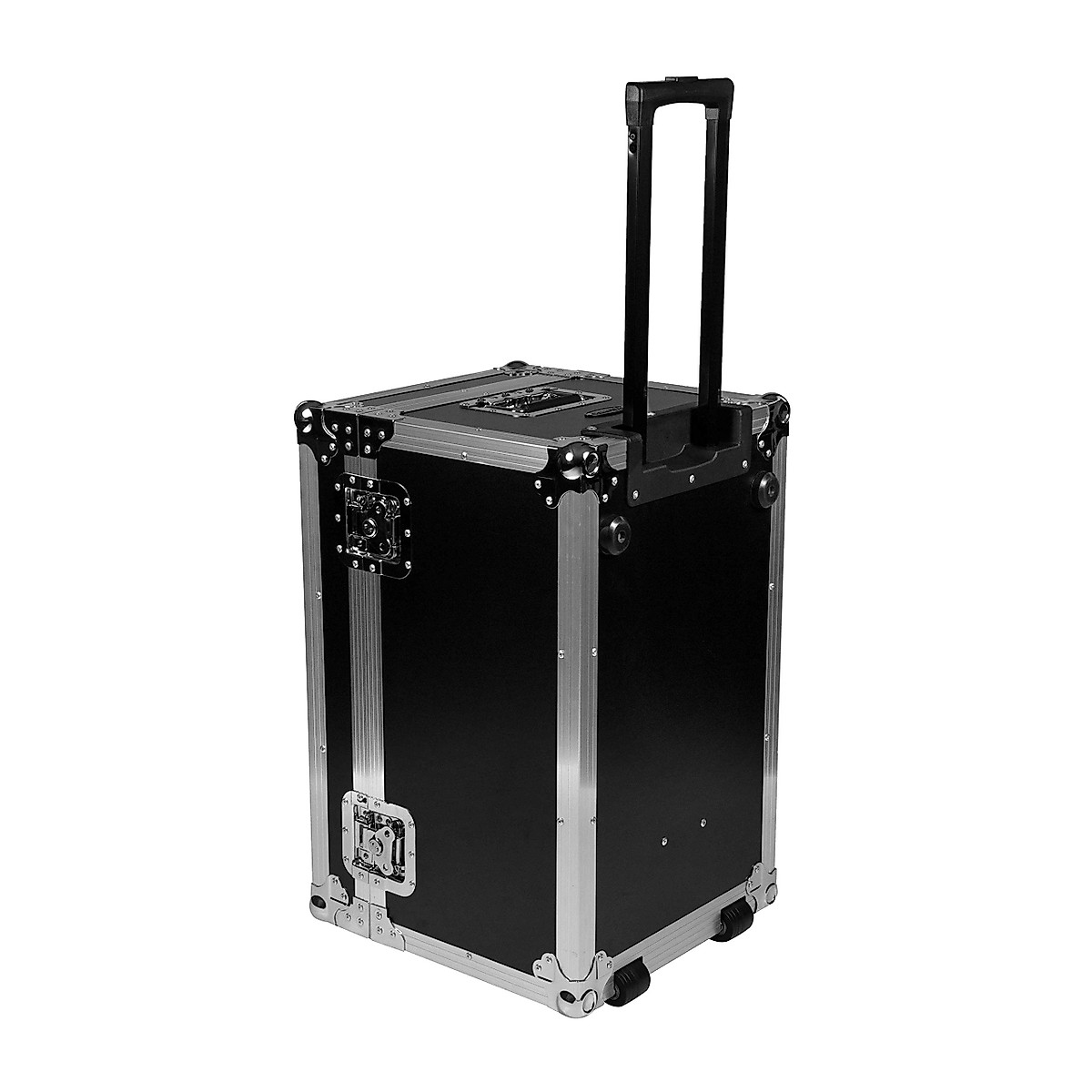 Silent Sound System Rolling PartyFX ProX Multipurpose Locking Flight Case w/Rubber Lining and Handle