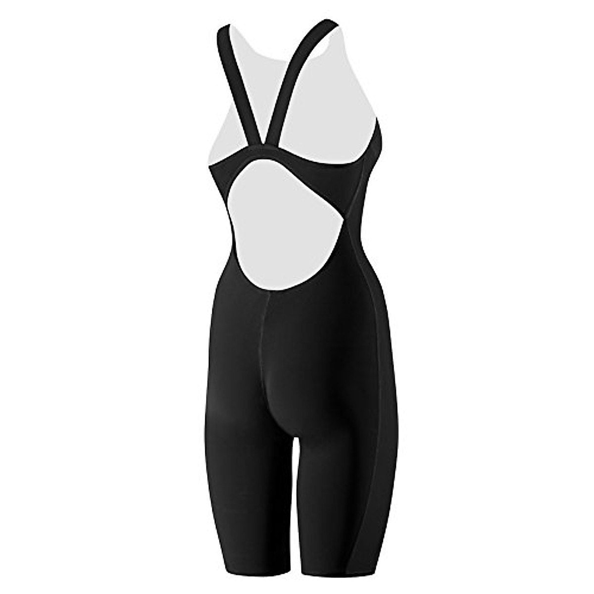 Speedo Girl's Swimsuit One Piece Power Plus Kneeskin Solid Youth Speedo Black/Black, 22