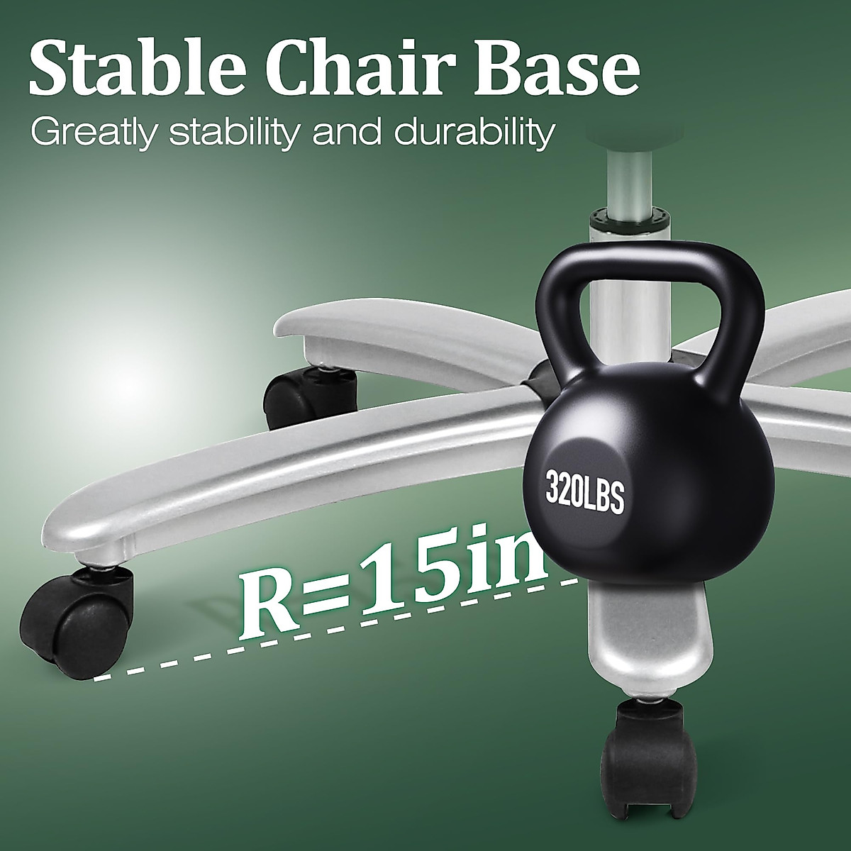 NexHut Office Chair, Ergonomic Desk Chair, 500lbs Heavy Duty Executive Leather Chair with Adjustable Lumbar Support, Flip-up Arms, Wide Thick Seat, High Back Comfy Computer Chair for Back Pain