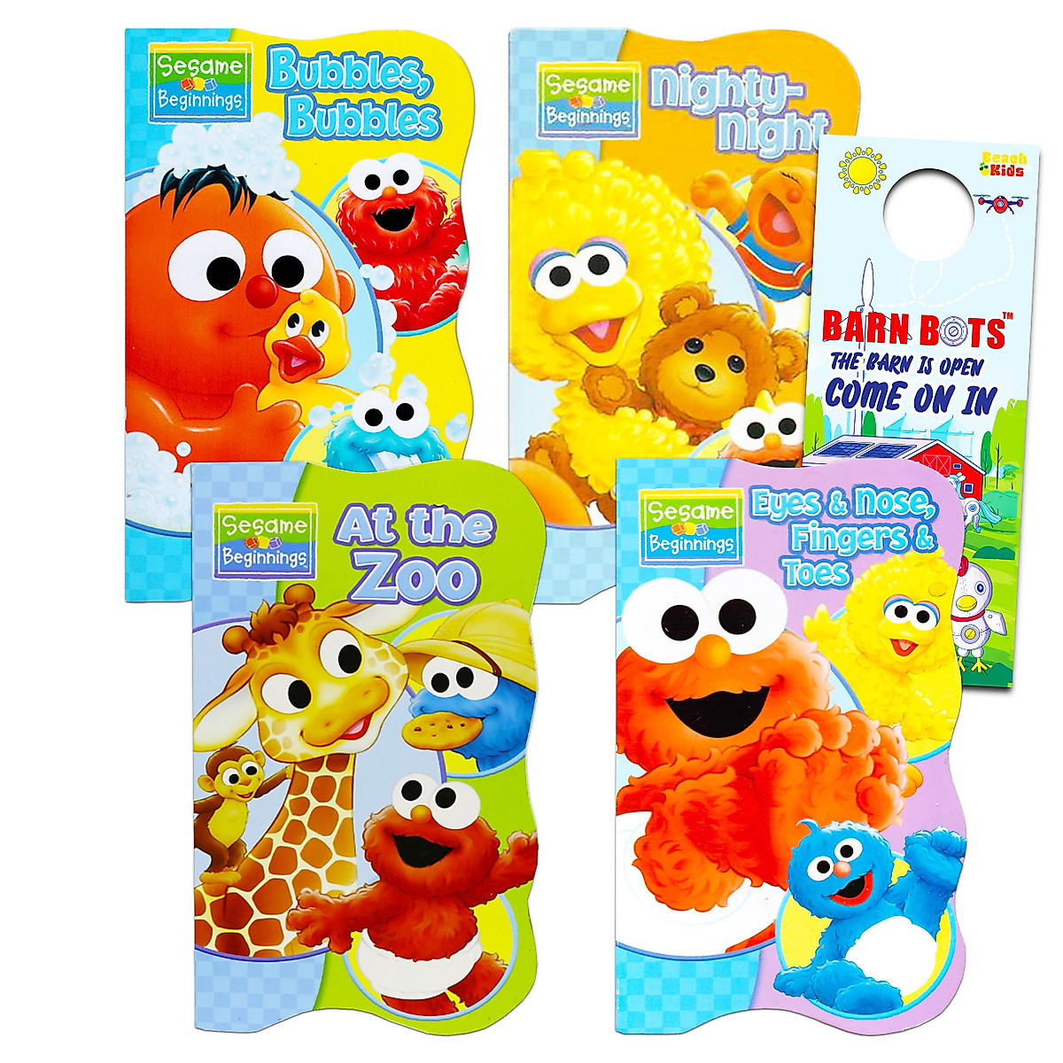 Sesame Street Beginnings Board Books - Set of Four
