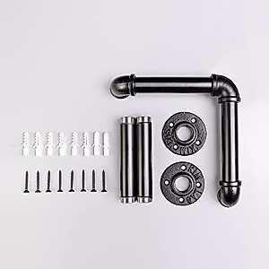 psqoong Garden Hose Holder, Water Hose Holder Wall Mount, Hose Hanger Holds Up to 125 ft Water Hose, Garden Hose Storage, Heavy Duty Hose Caddy, Hose Hook, Hose Organizer for Outside (2 pack)