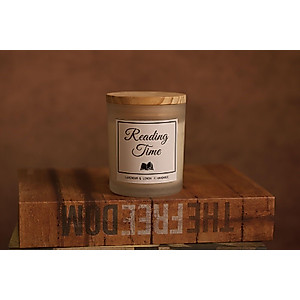 Book Lovers Gifts, Gifts for Readers, Reading Gifts, Reading Candles, Reading Themed Gifts, Lemon Lavender Candle, Gifts for Men Women