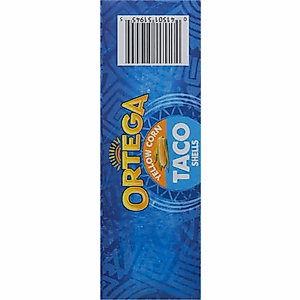 Ortega Yellow Corn Taco Shells, 4.9 Ounce, 12 Shells