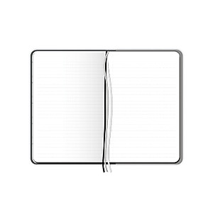 Southworth Medium Case Bound Journal, 5.5" x 8.25", Celestial Nightfall Design, Premium 28 lb/105 gsm Paper, 160 Lined Sheets (91435)