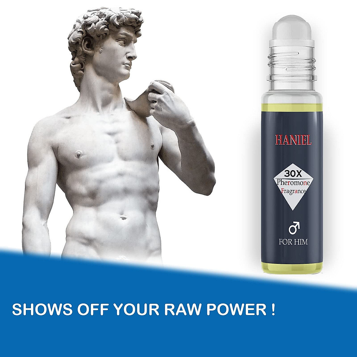 Merry Christmas, Haniel Roll on Woody Aromatic Pheromone Perfume Oil For Men Attraction Formula, Pheromone Cologne for Men, Lux cologne for men, Good Scent Stroked The Desire Innovate Show Personality Fragrance