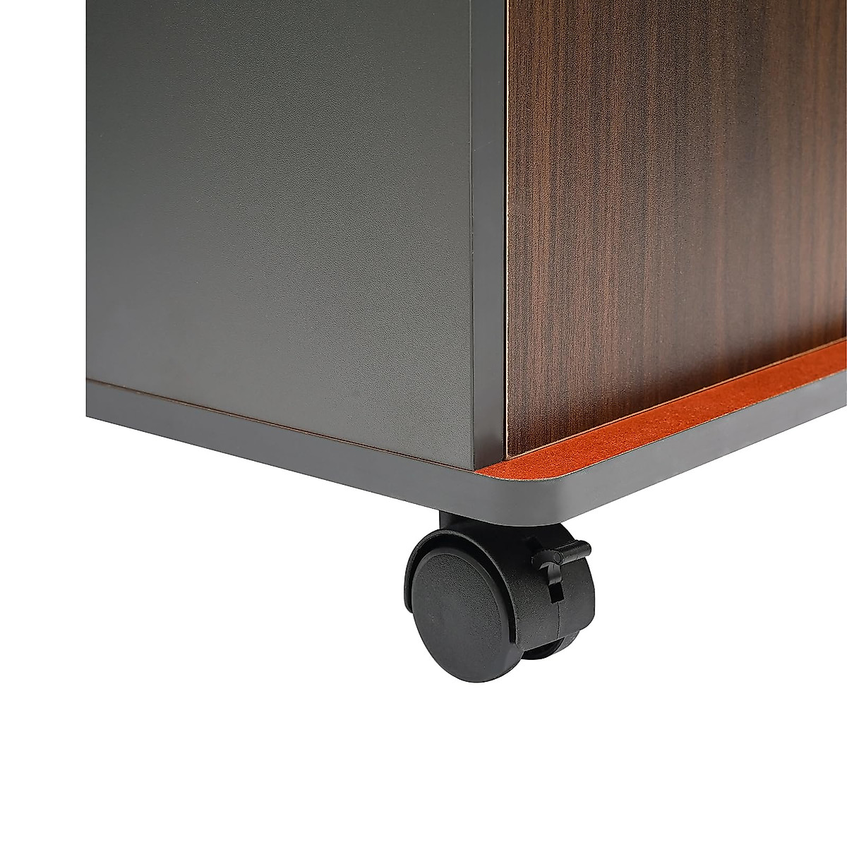 1-Drawer File Cabinet, Home Printer Stands, Office Vertical Files, Mobile File Cabinet,Metal File Cabinets with Lock,Vertical Filing Organization Storage Cabinets,Rolling Printer Stand with Cabinet