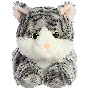 Aurora® Adorable Flopsie™ Lily™ Stuffed Animal - Playful Ease - Timeless Companions - Gray 12 Inches