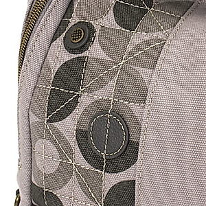 Retro Convertible Purse - Charms Paw+LOVE - Gray