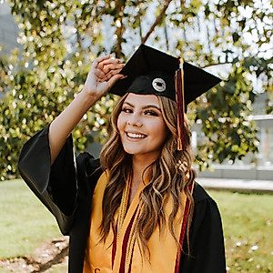 240 Pcs Graduation Stickers,2023 Graduation Cap Stickers,Self-Adhesive Grad Labels Stickers for College Graduation Hat Party Envelopes Decor Scrapbooking Supplies (240 Pcs)