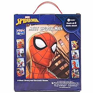 Marvel - Spider-man Me Reader Electronic Reader and 8 Sound Book Library - PI Kids