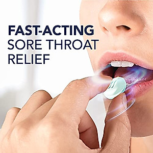 Vicks VapoCool Sore Throat Lozenge Relieves Painful Sore Throat and Mouth, Winterfrost, 16 Count(Pack of 1)