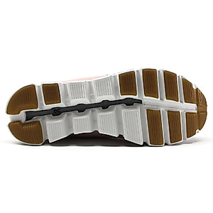 On Womens Cloud 5 Terry Textile Synthetic Doe White Trainers 9 US