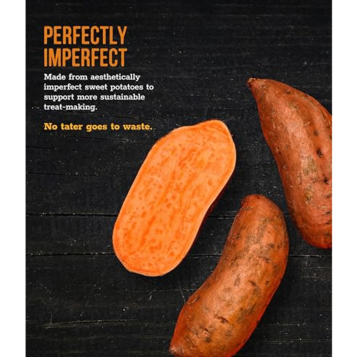 Wholesome Pride Sweet Potato Bites 100% All-Natural Single Ingredient Dog Treats, 8 oz