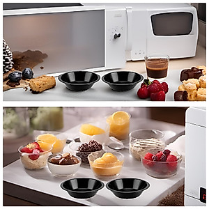 RHBLME 10 Pack Mini Pie Tins, 4 Inch Nonstick Small Pans, Carbon Steel Individual Pans for Baking Dessert, Fruit and Beef, Oven & Dishwasher Safe