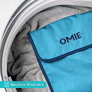 OmieBox Lunch Bag - Washable, Foldable, Durable, WaterResistant Fabric with Interior Pocket and External Bottle Holder.