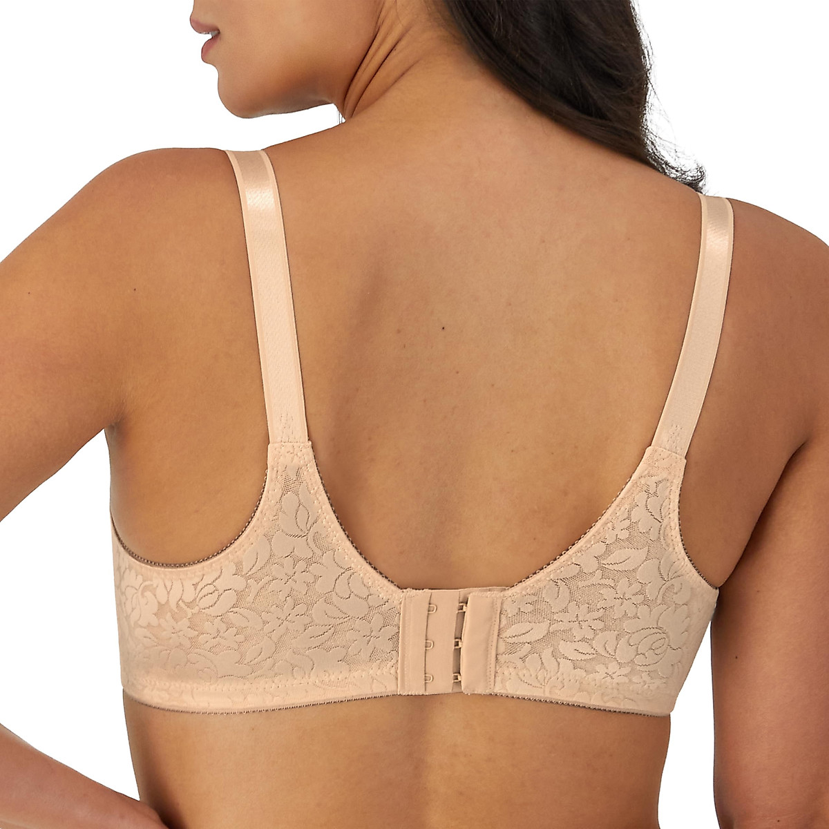 Bali Women's Double Support Spa Closure Wire-Free Bra, Soft Taupe, 40C