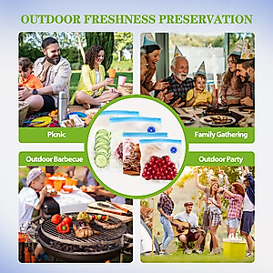 Vacuum Sealer for Food - Cordless Handheld Food Vacuum Saver with 10 Pcs Sealer Bags, Vacuum Sealer Machine for Food Preservation & Fresh - White