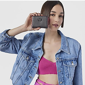 TOUS Waterproof Vinyl Wallet for Women, 8x10x2.5cm, Dubai Saffiano Collection