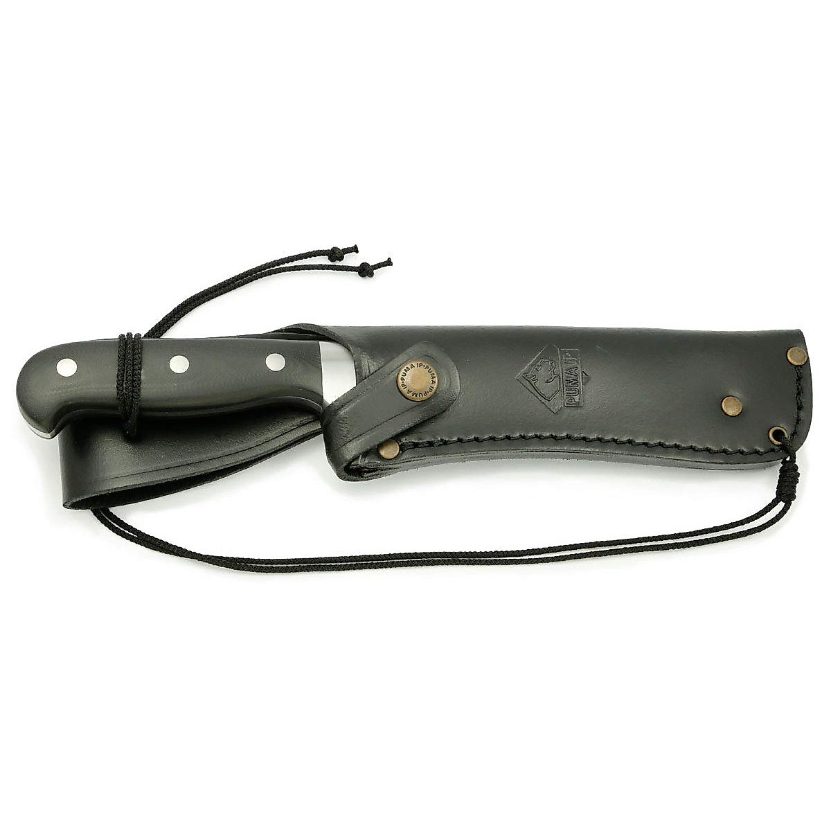 PUMA IP Survival G10 Spanish Made Hunting Knife with Leather Sheath