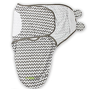 Swaddle Blanket, Adjustable Infant Baby Wrap, Soft Cotton in Ultra Grey - Baby Swaddle Blanket, Baby Swaddles 0-3 Months, Swaddle Blankets for Baby Boy, Baby Boy Swaddle, Baby Boy Swaddle Blanket