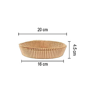 Easi Chef Air Fryer Liners (100, 6.3 inch)