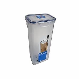 LocknLock Easy Essentials Pantry Airtight Rectangular Tall Food Storage Container, Pasta Box 68-oz/ 8.5-cup