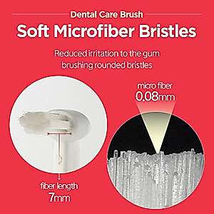 JAYU PET Dental Care Brush - Cat Toothbrush, Toothbrush for Small Dogs, Feline Toothbrush, Cat Dental Treat, Removing Bad Breath, Plaque, Tartar, Cat Teeth Brushing & Easy Cleaning, Soft Bristles