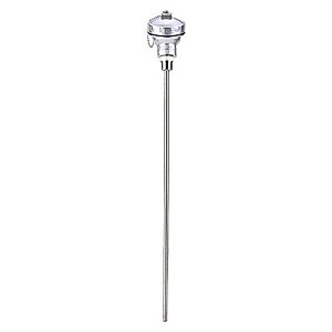 1/2" NPT Thread Thermocouple Terminal Head RTD PT100 Stainless Steel Temperature Sensor Probe (400mm)