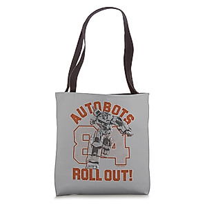 Transformers Optimus Prime 84 Autobots Roll Out! Tote Bag