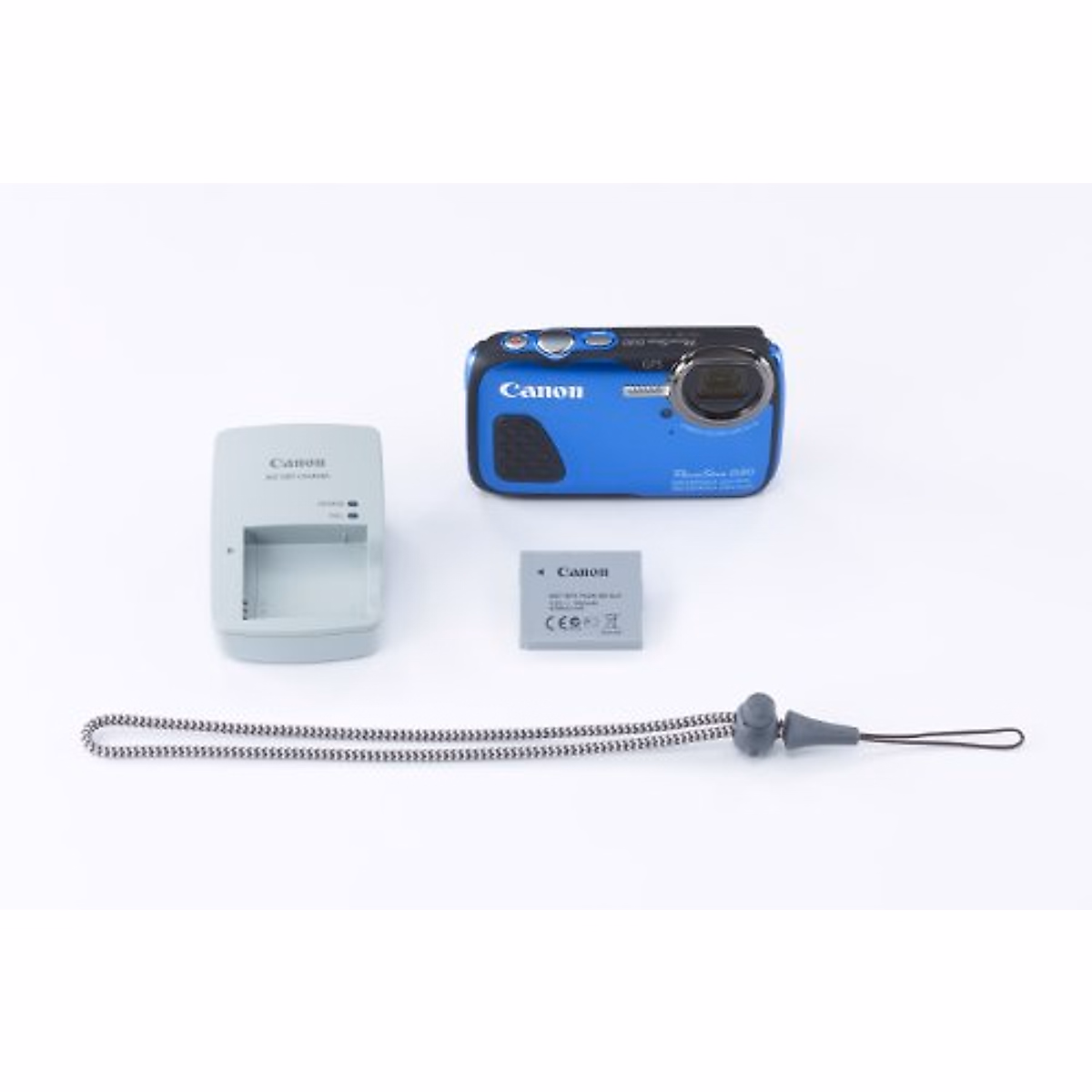 Canon PowerShot D30 Waterproof Digital Camera, Blue