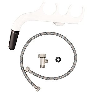 Ultra Slim Bidet Toilet Attachment Dual Nozzle Water Spray Bidet Portable for Feminine Wash