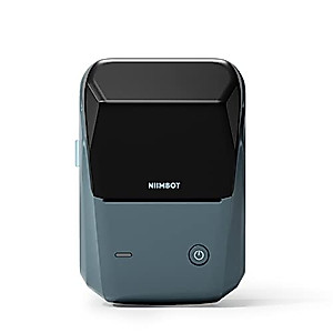 NIIMBOT B1 Label Makers, 2 Inch Bluetooth Label Maker with Auto Identification, Portable Label Printer Easy to Use for Office, Home, Business (with 1.96x1.18 inch Label Tape)