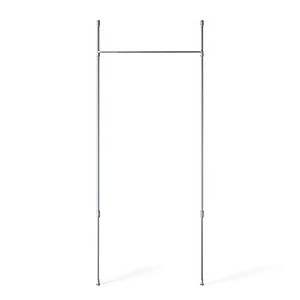 Umbra Anywhere Expandable Rod Curtain Rod and Room Divider (Metallic-Nickel)