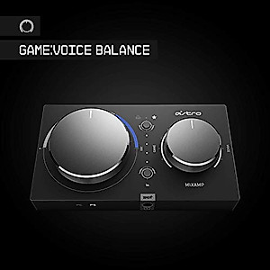 ASTRO Gaming A40 TR Wired Headset + MixAmp Pro TR with Dolby Audio for PlayStation 5, PlayStation 4, PC, Mac - Black/Blue (Renewed)