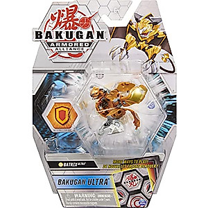 Bakugan Ultra, Batrix, 3-inch Tall Armored Alliance Collectible Action Figure and Trading Card