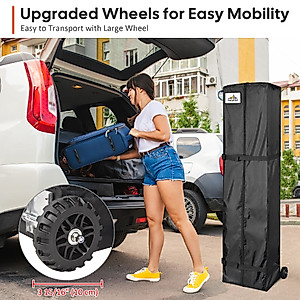 Instahibit Pro XL Canopy Carry Bag Wheeled for 10x15' Popup Event Shelter Tent Storage Case