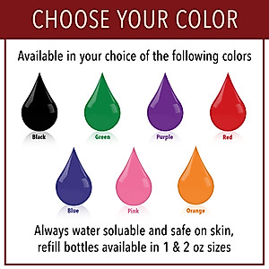 Custom Address Stamp - 20 Font Options - 3 Line Self-Inking Address Stamp - Up to 3 Lines of Customized Text | Multiple Ink Color Options (Large)