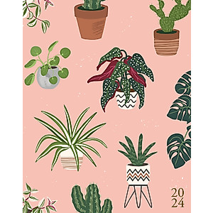Willow Creek Press Perfect Plants 2024 Booklet Softcover Monthly Planner (7.5" x 9.5")
