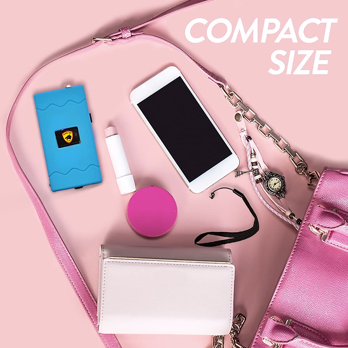 Guard Dog Stun Gun Flashlight - Self Defense for Women, Home Defense, Rechargeable Personal Defense Equipment, Mini stun Gun, Disabler…