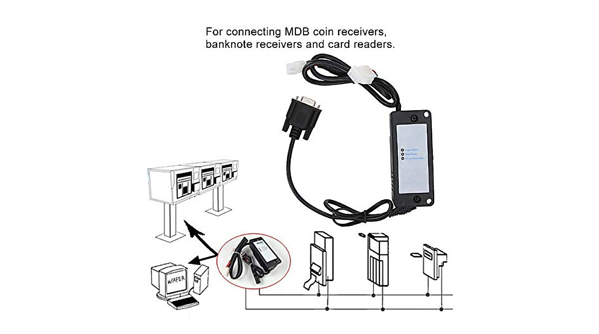 Gaeirt MDB-RS232 Converter for Coin Validators