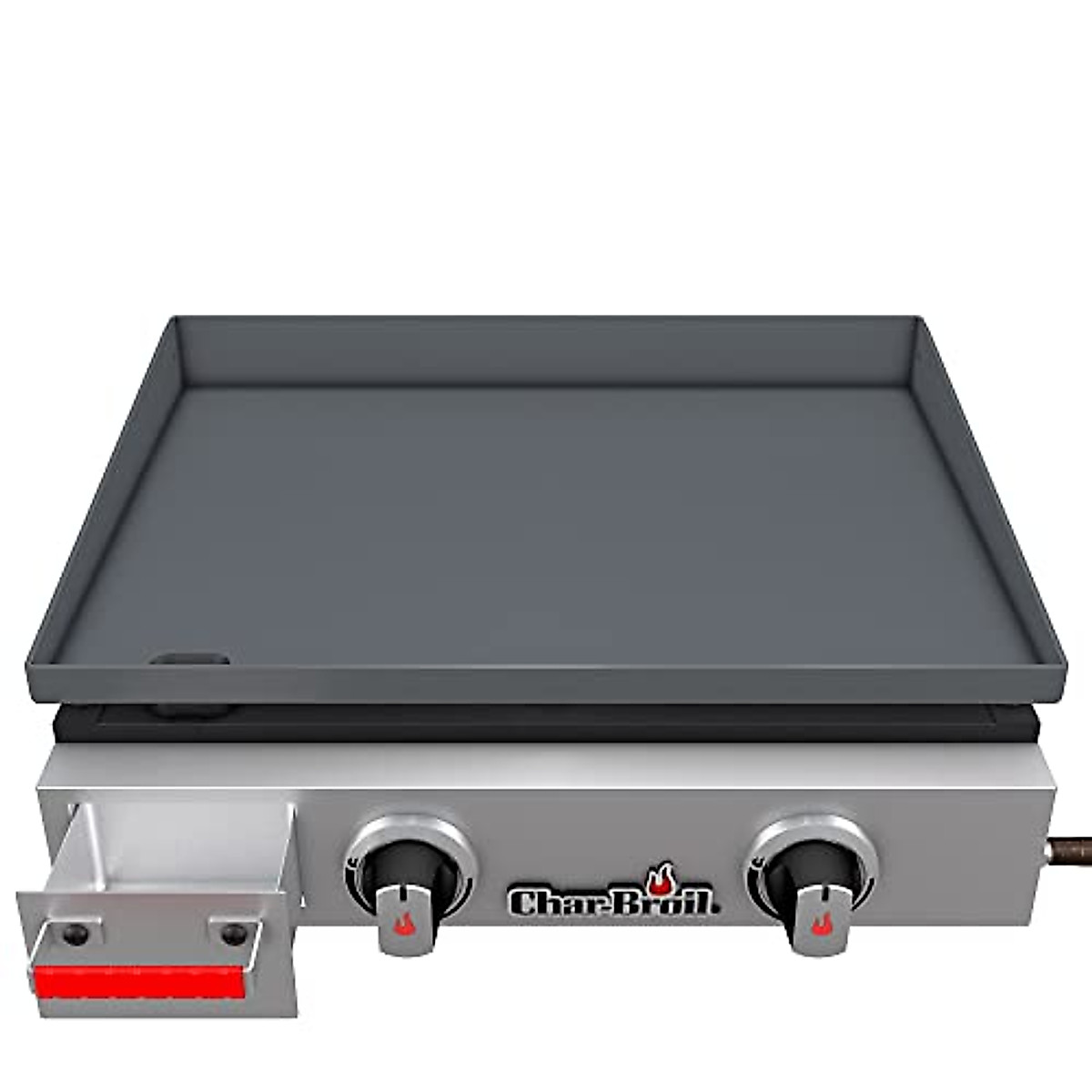 Char-Broil 463614023 22" 2-Burner Gas Tabletop Griddle, Silver