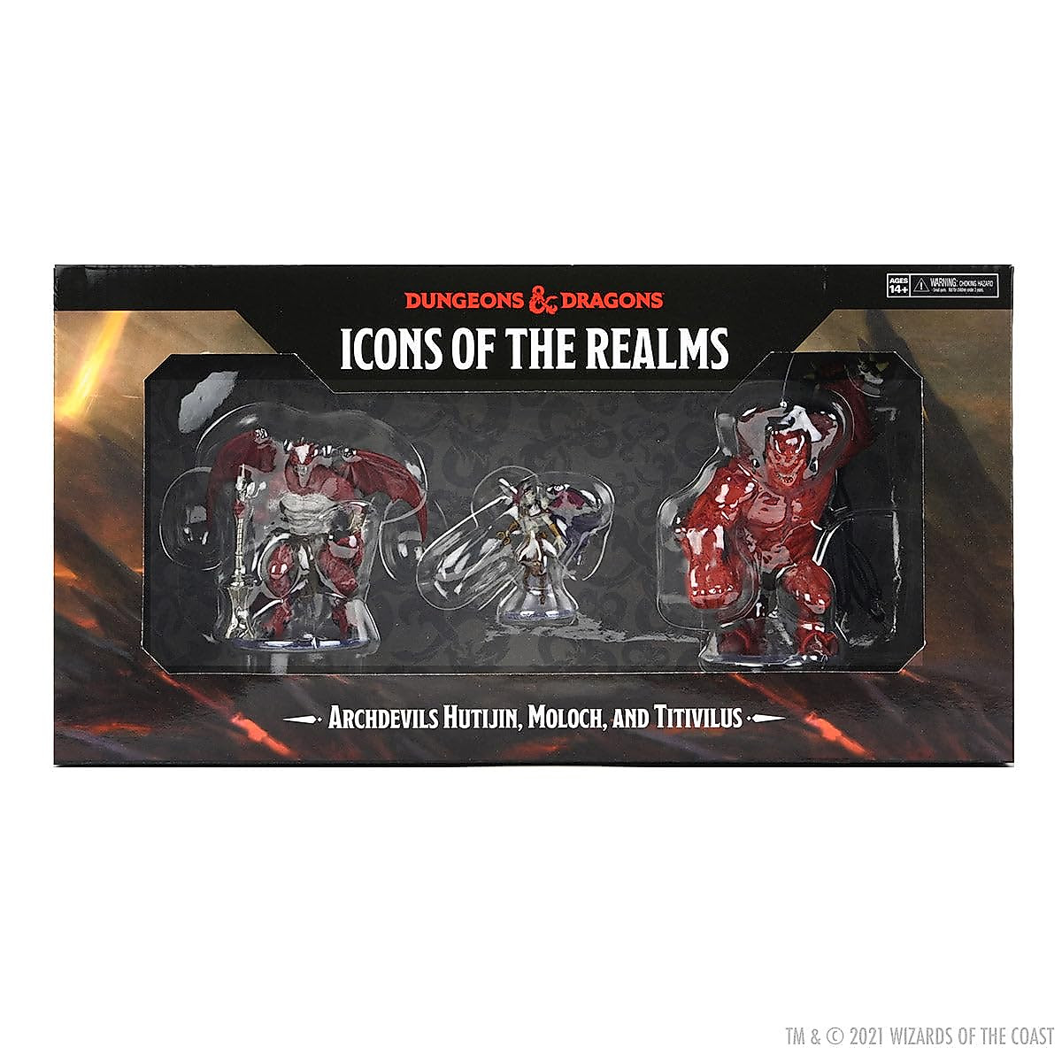 D&D Icons of the Realms: Archdevils - Hutijin, Moloch, Titivilus