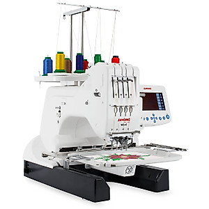 Janome MB-4S Four Needle Embroidery Machine with Accessories