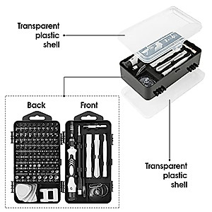 Precision Screwdriver Set, Lifegoo 117 in 1 Magnetic Repair Tool Kit for iPhone Series/Mac/iPad/Tablet/Laptop/Xbox Series/PS3/PS4/Nintendo Switch/Eyeglasses/Watch/Cellphone/PC/Camera/Electronic